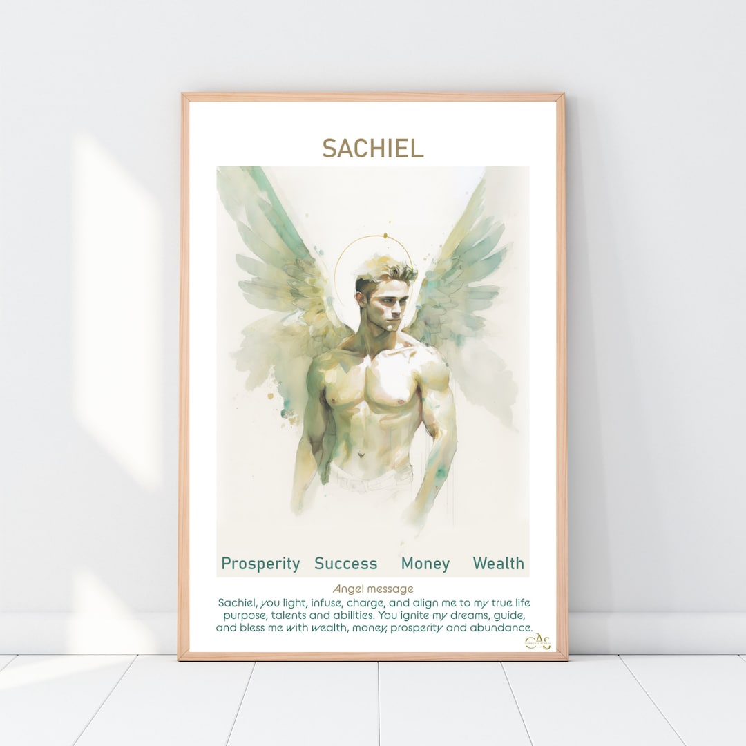 Sachiel Angel of Prosperity Success Money Wealth, Daily Manifestation ...