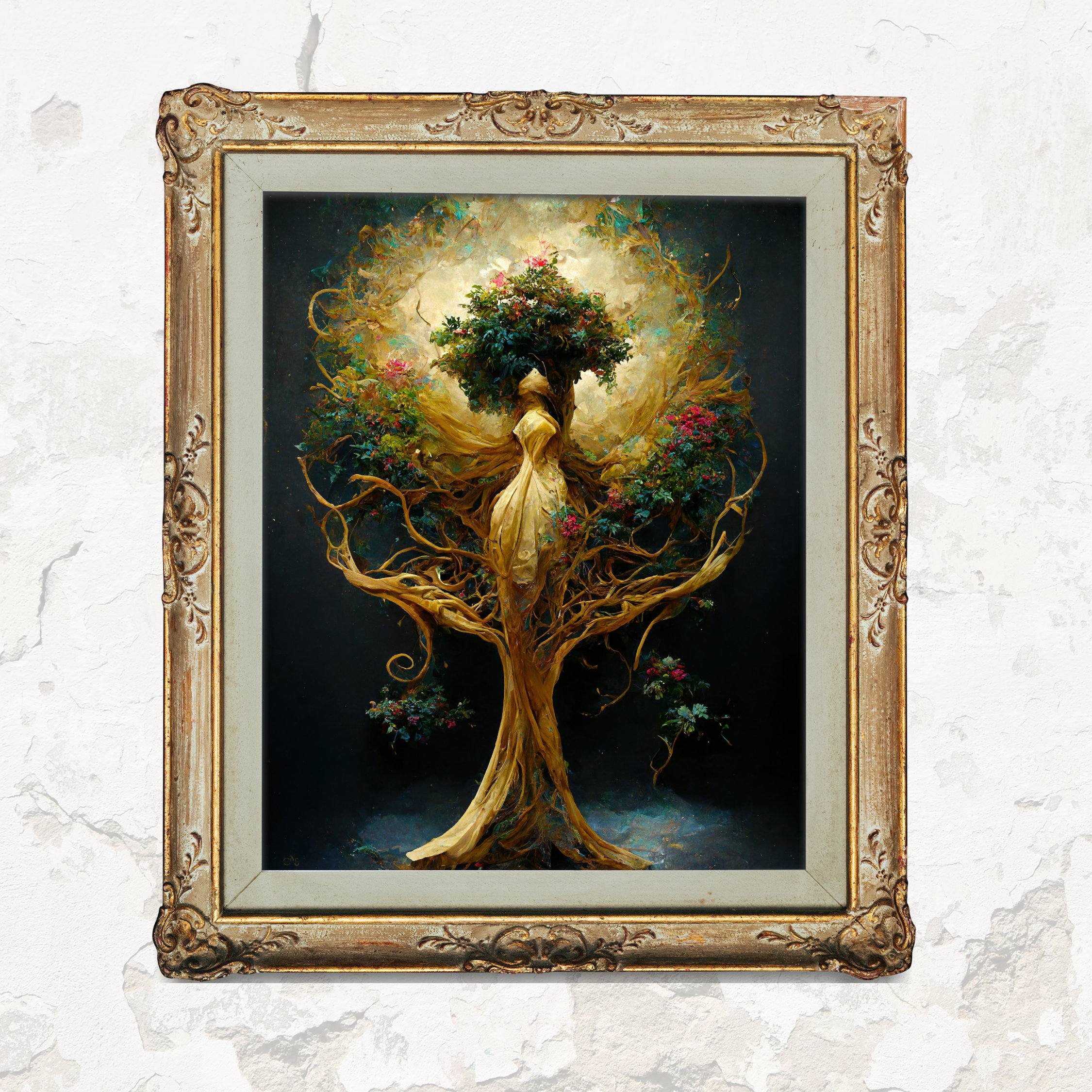 Female Tree of Life Woman Tree of Life Mother Nature Digital Download ...