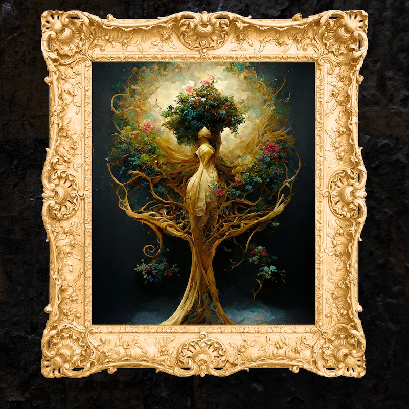 Female Tree of Life - Etsy
