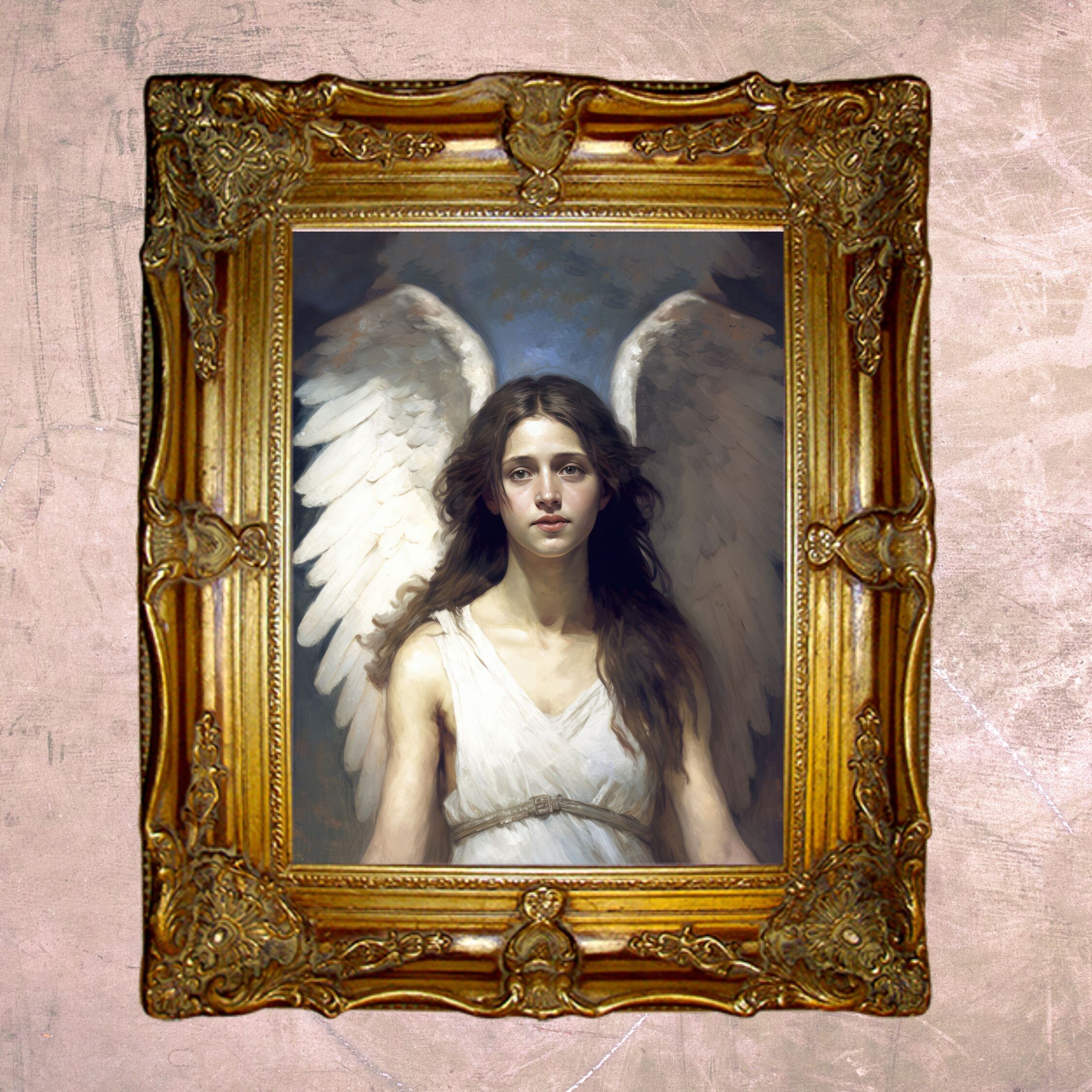 Female Guardian Angel of Protection and Guidance Style: - Etsy