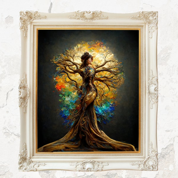 Female Tree of Life - Etsy