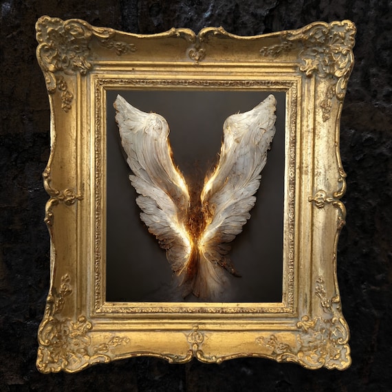 Flame Angel Wings