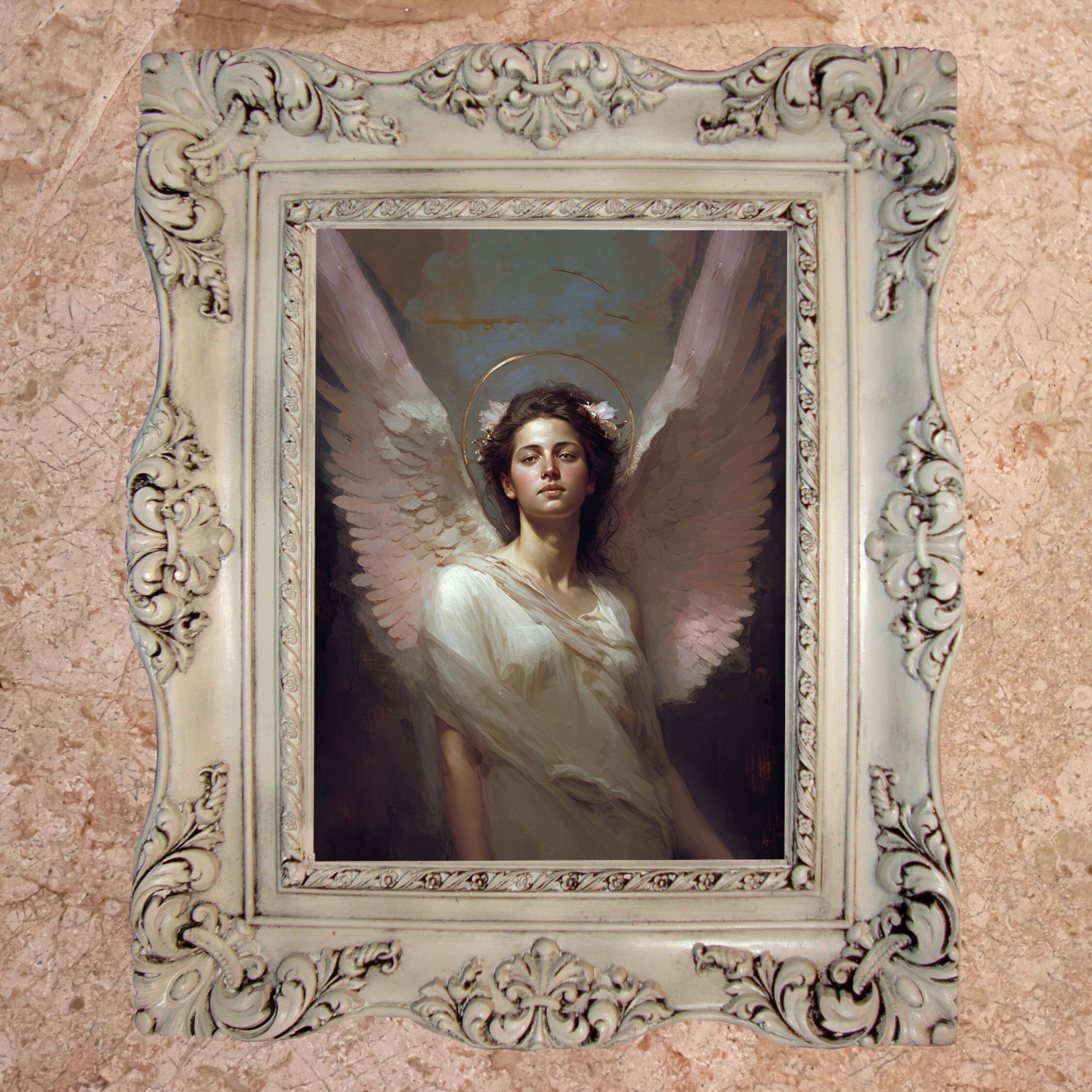 Female Guardian Angel of Protection and Guidance Style: - Etsy