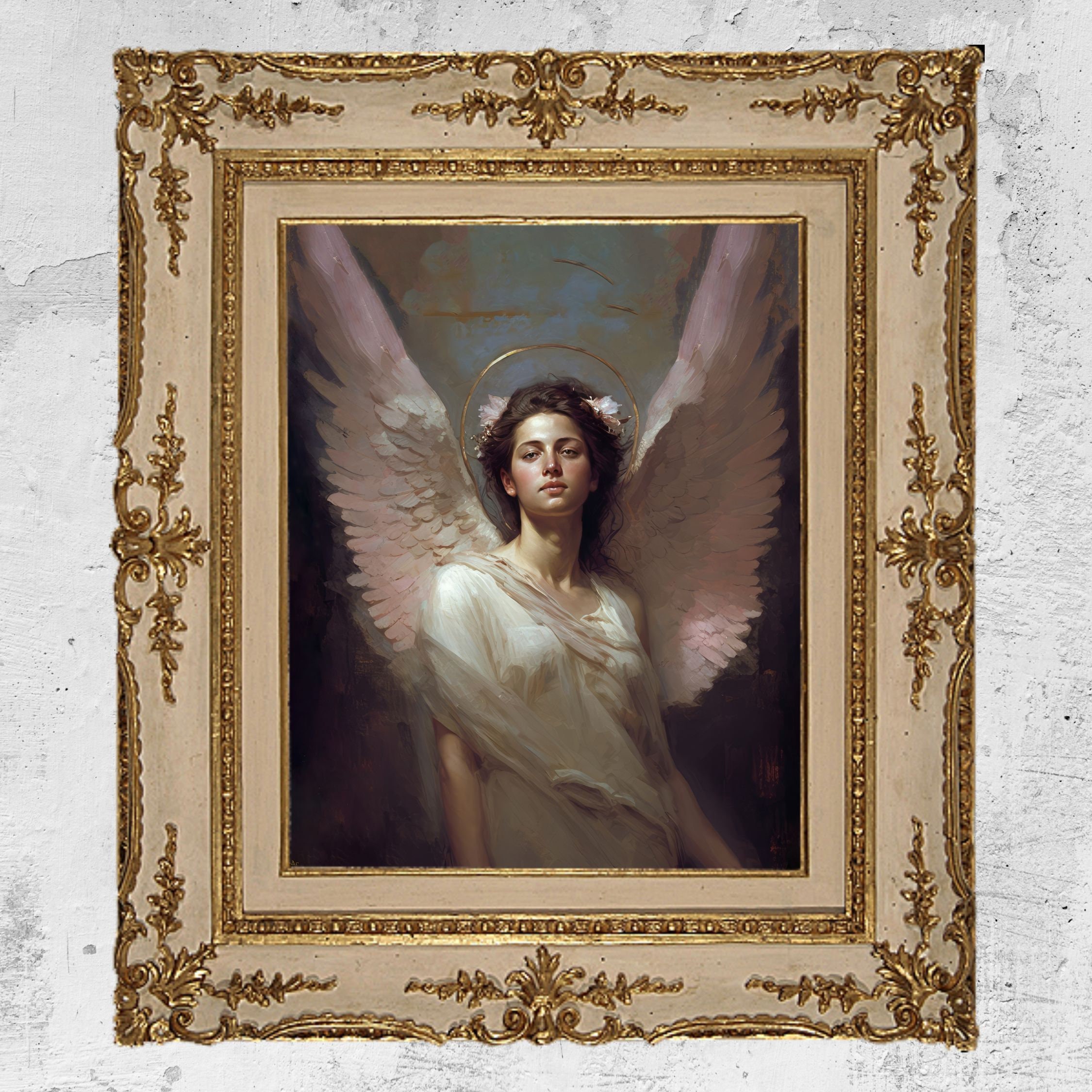 Female Guardian Angel of Protection and Guidance Style: - Etsy