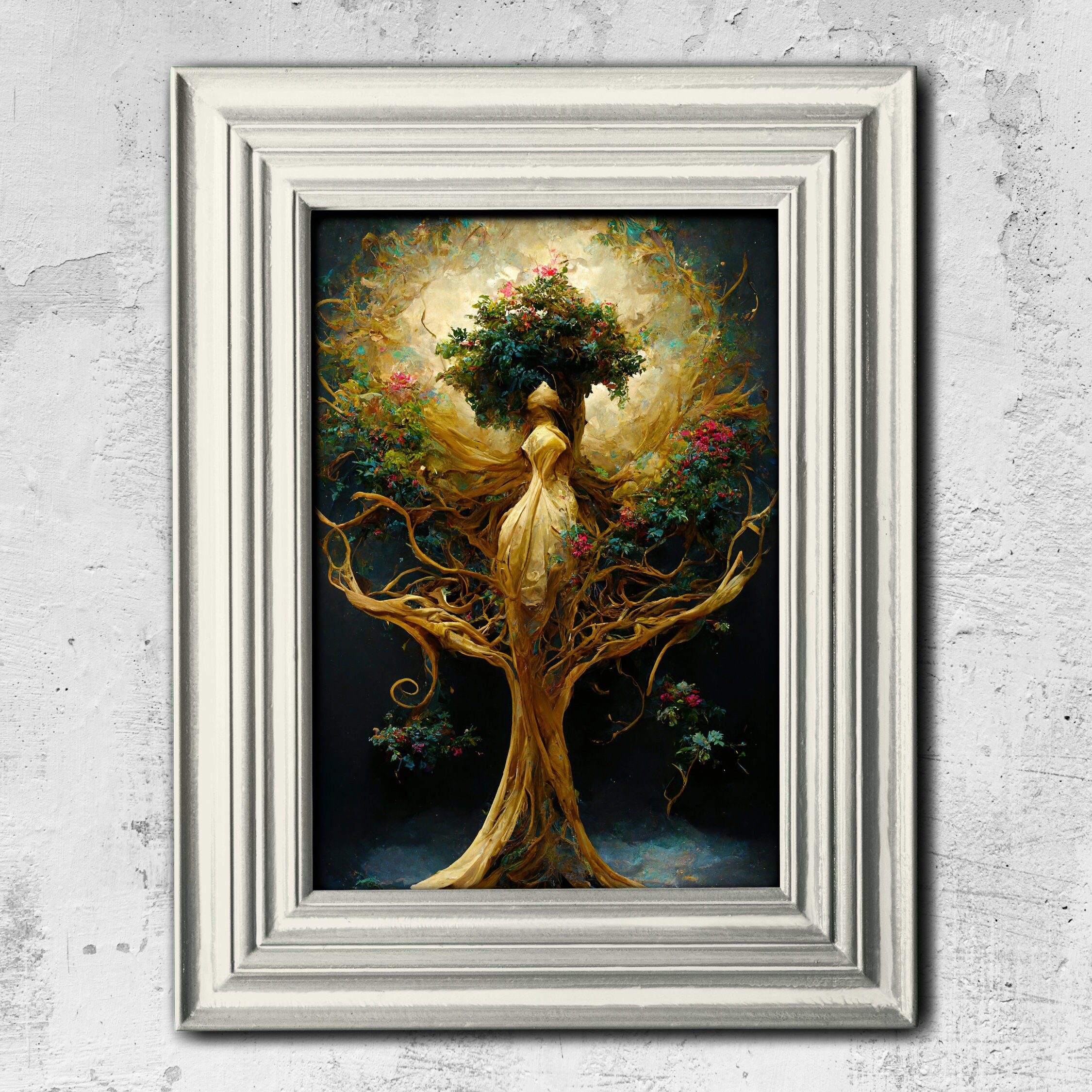 Female Tree of Life Woman Tree of Life Mother Nature Digital Download ...