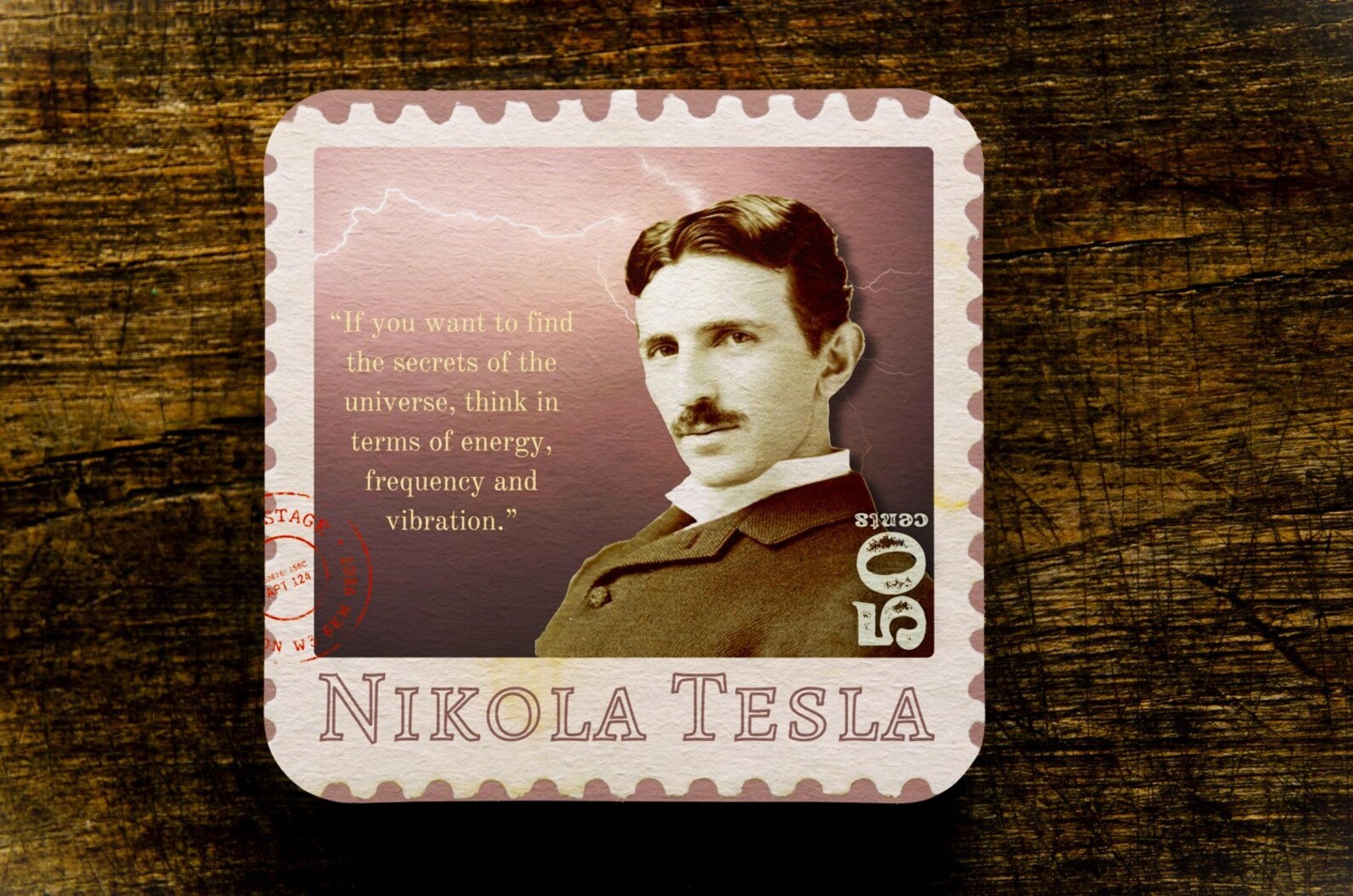 Printable Wall Art, Nikola Tesla, Instant Digital Download, Physics ...
