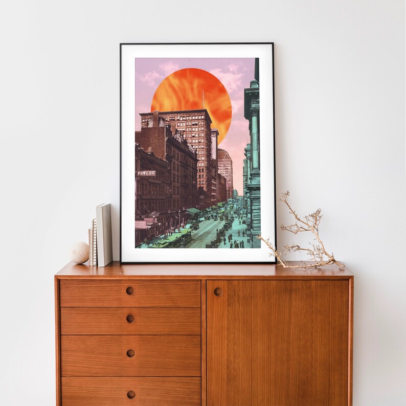 Pop Art Poster, Collage Poster, New Realism Wall Art, Retro Style ...