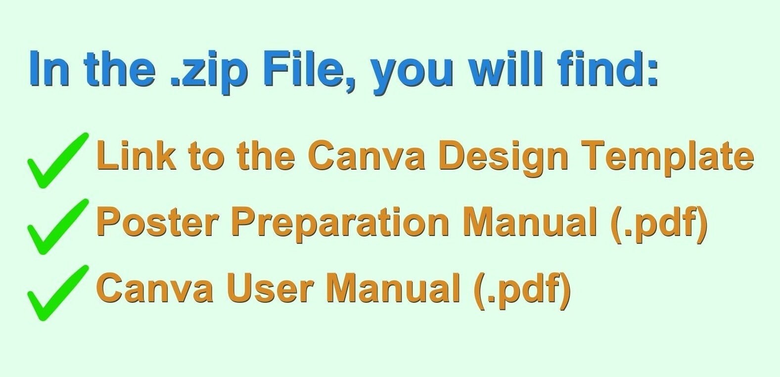 Academic Research Poster Template Canva, A0 A1 A2 Size, Vertical ...