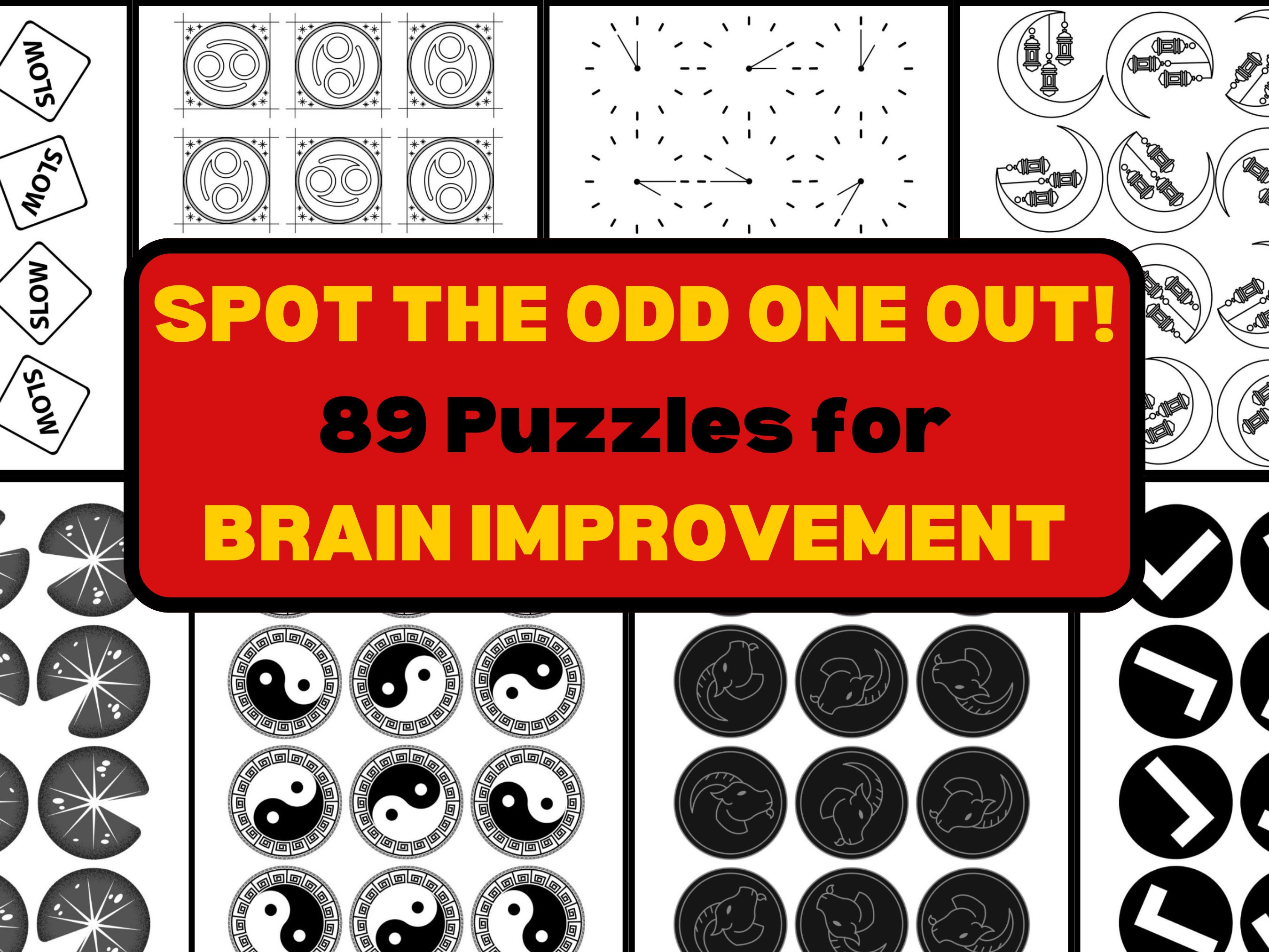 Odd One Out Puzzles