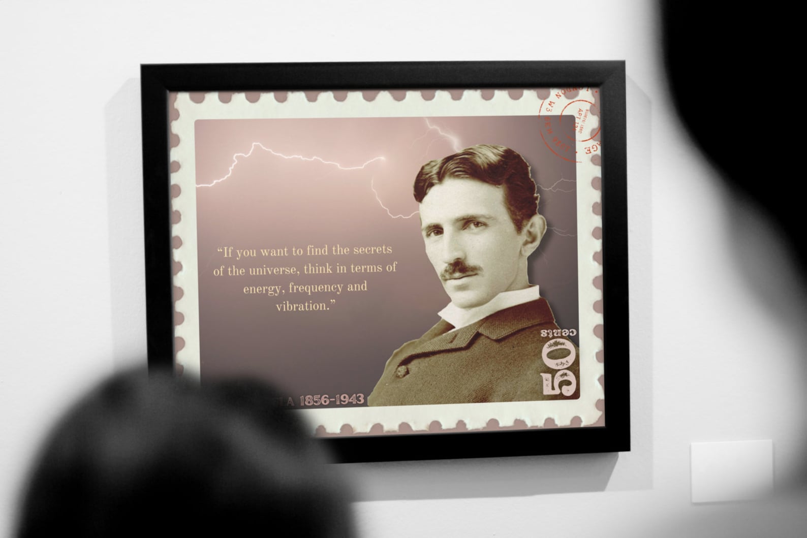Printable Wall Art, Nikola Tesla, Instant Digital Download, Physics ...