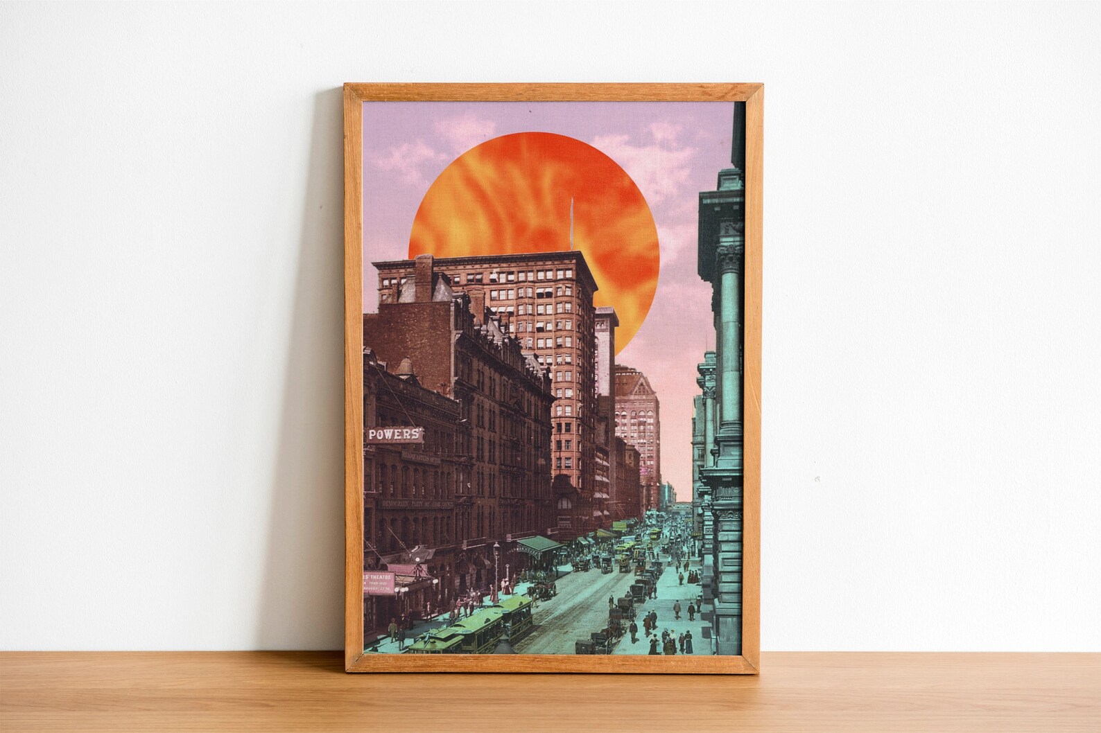 Pop Art Poster, Collage Poster, New Realism Wall Art, Retro Style ...