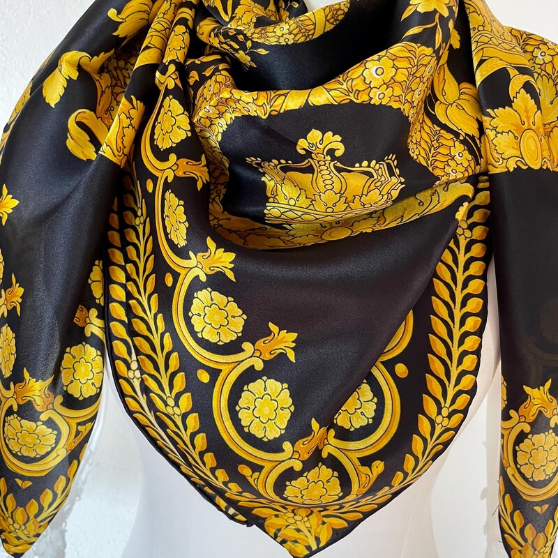 Gold Ladies Scarves - Etsy