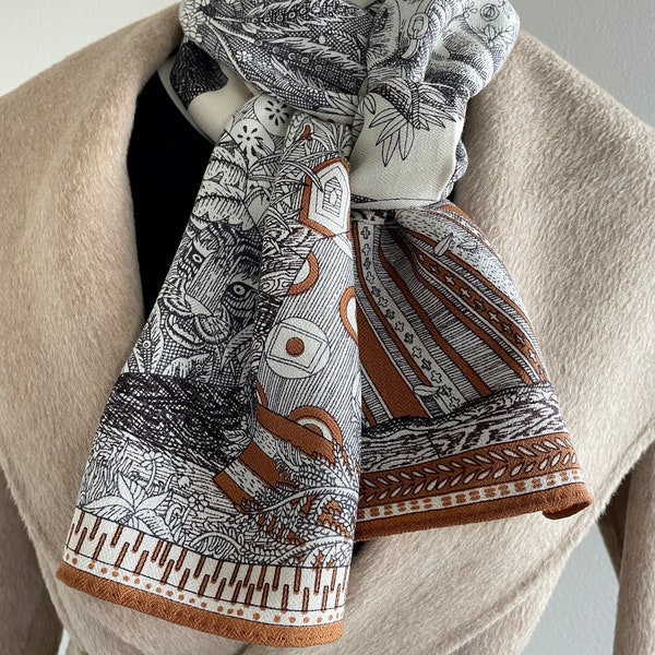 Long Scarves - Etsy