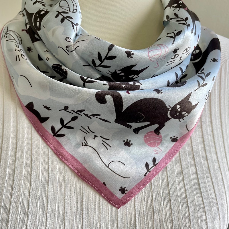 Cat Scarf - Etsy