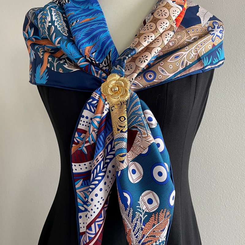 90 Square Scarf - Etsy