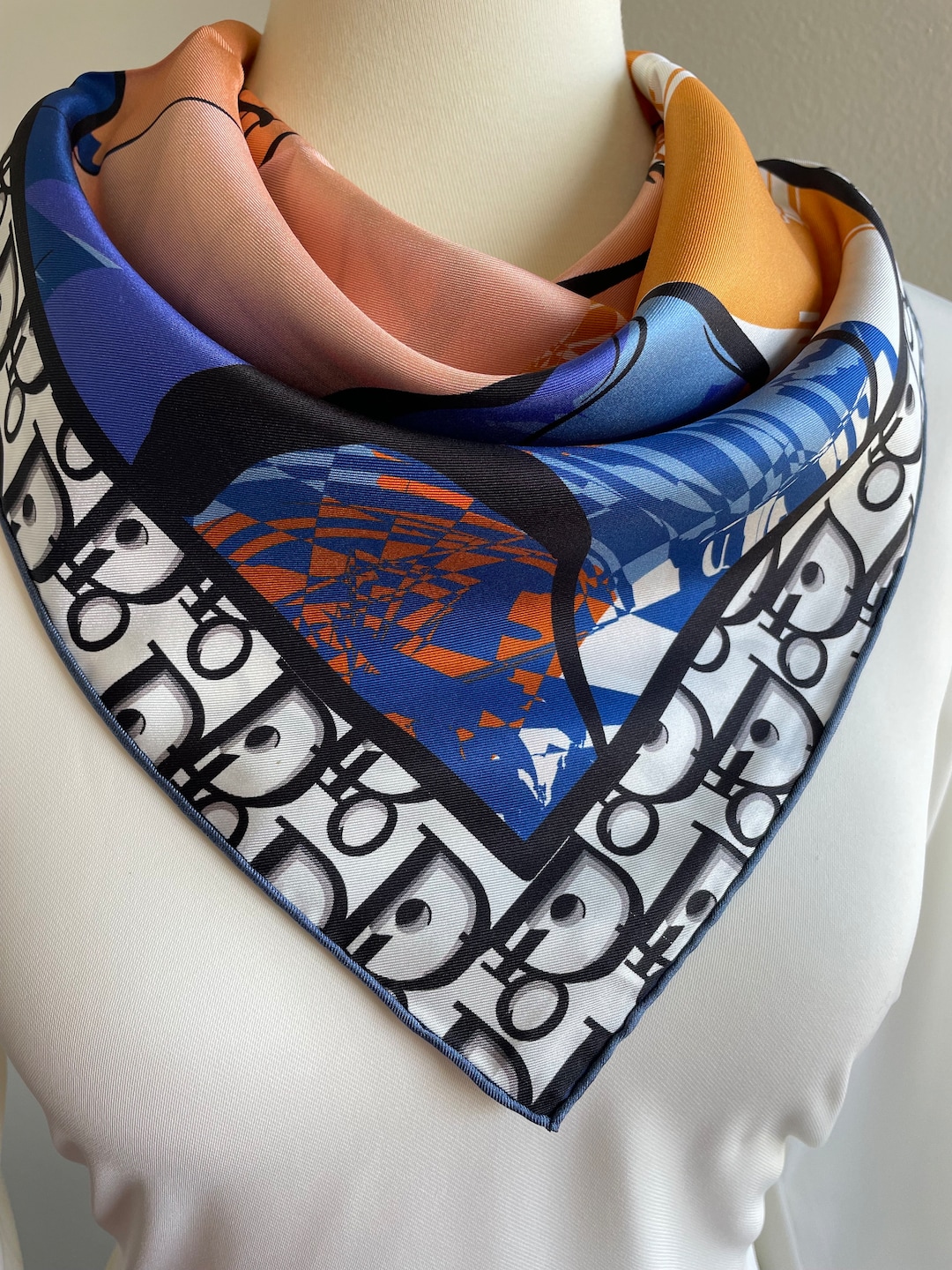 100% Silk Twill Luxury Scarf Square,pure Silk Bandana,mulberry Silk ...