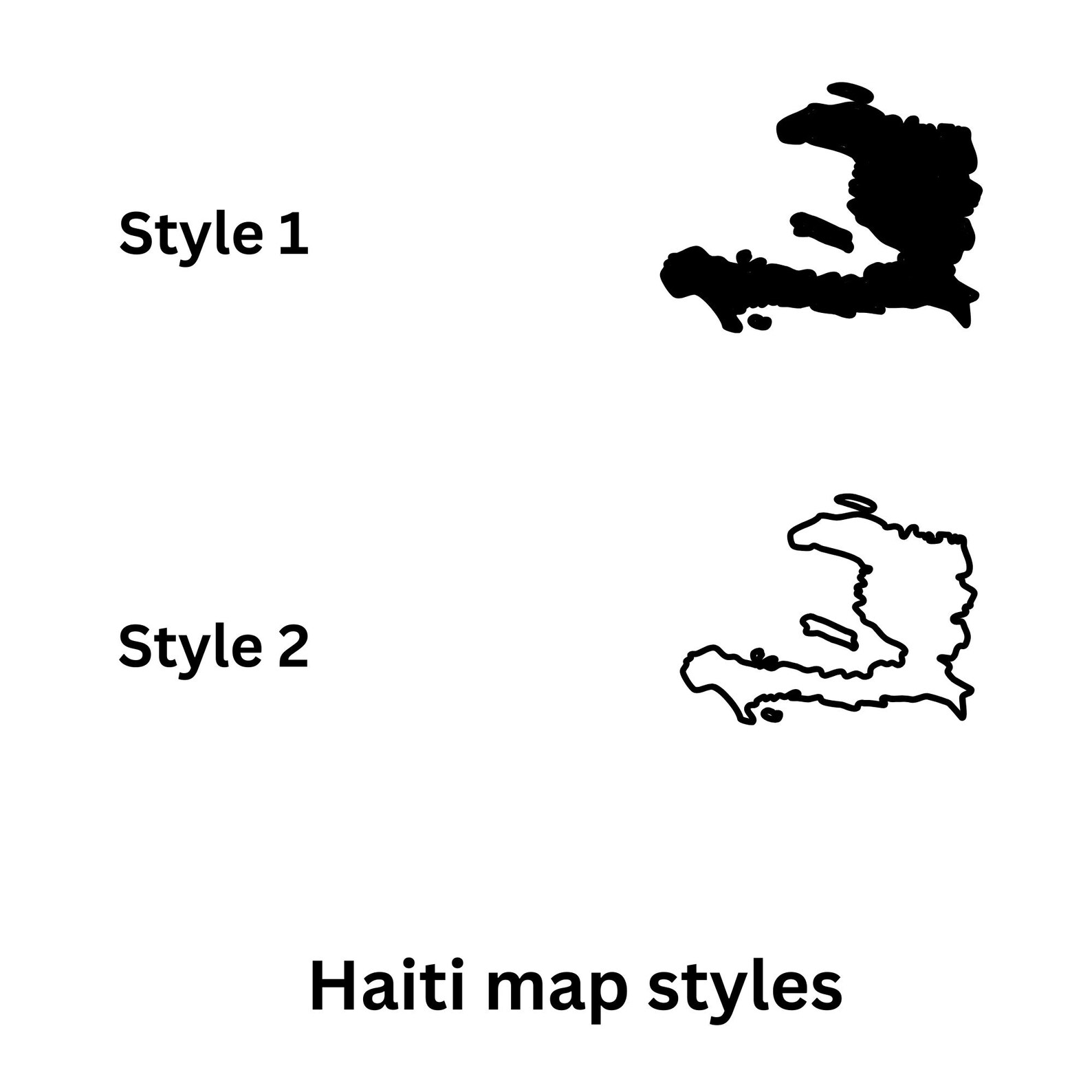Haiti Necklace Country Map Pendant Haitian Woman Present Haiti Jewelry ...
