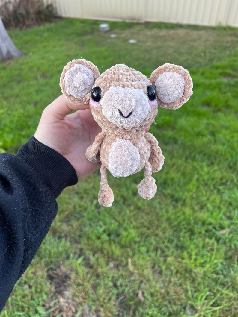 Lanky Lou the Monkey Crochet Pattern | PDF Downloadable Amigurumi ...