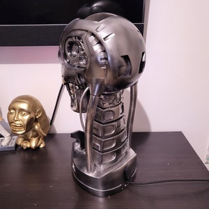 T-800 Terminator Head 1:1 bluetooth Speaker or Standard - Etsy
