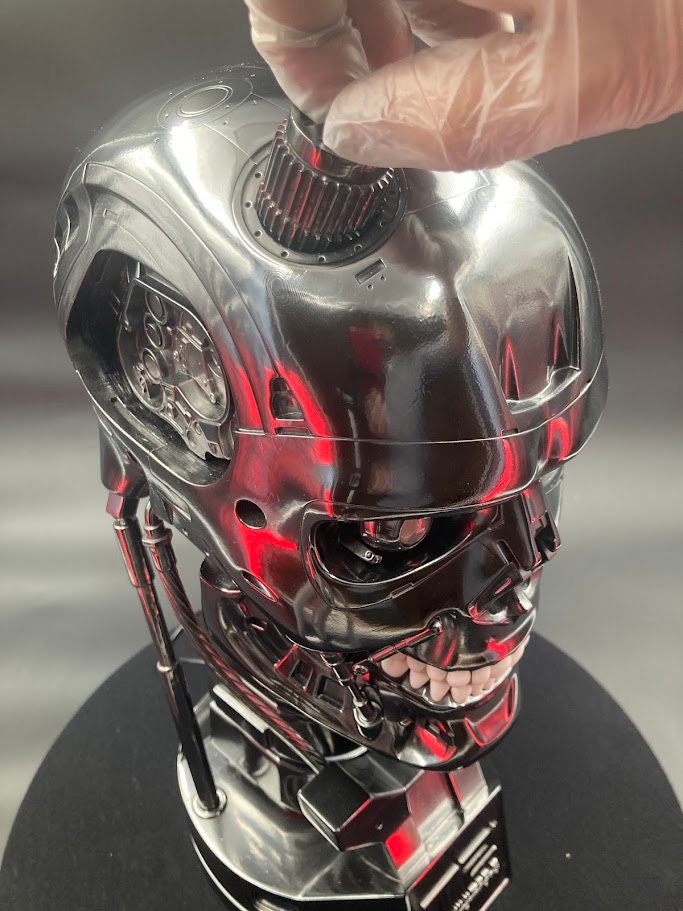 T-800 Terminator Head 1:1 bluetooth Speaker or Standard - Etsy
