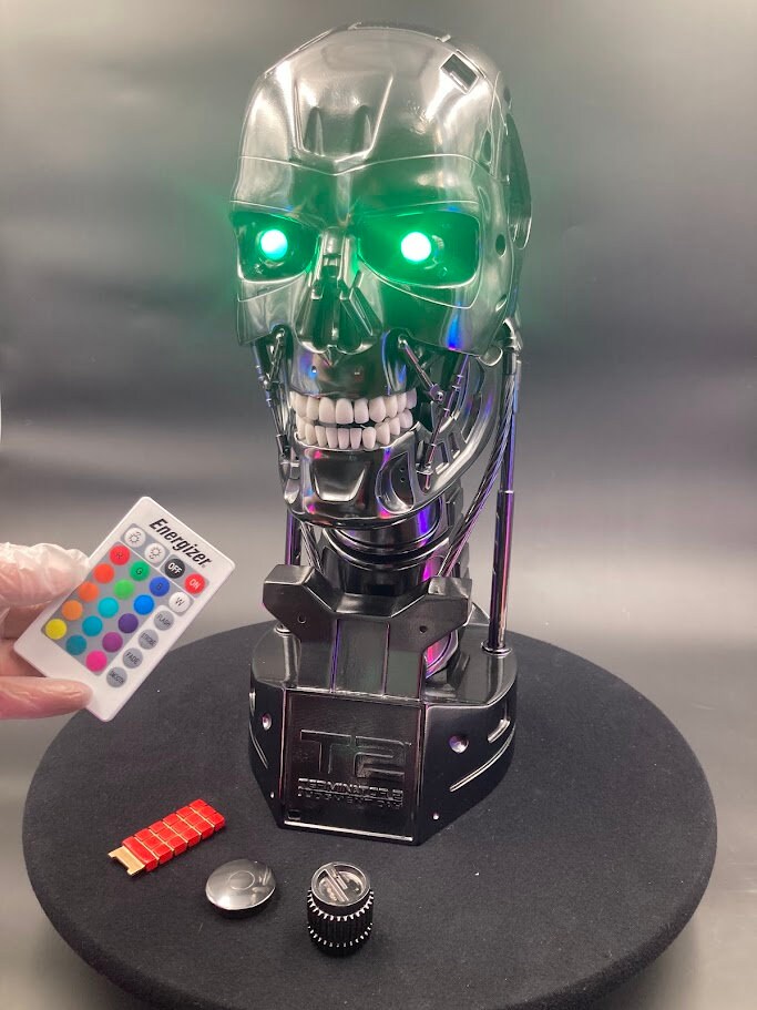 T-800 Terminator Head 1:1 bluetooth Speaker or Standard - Etsy
