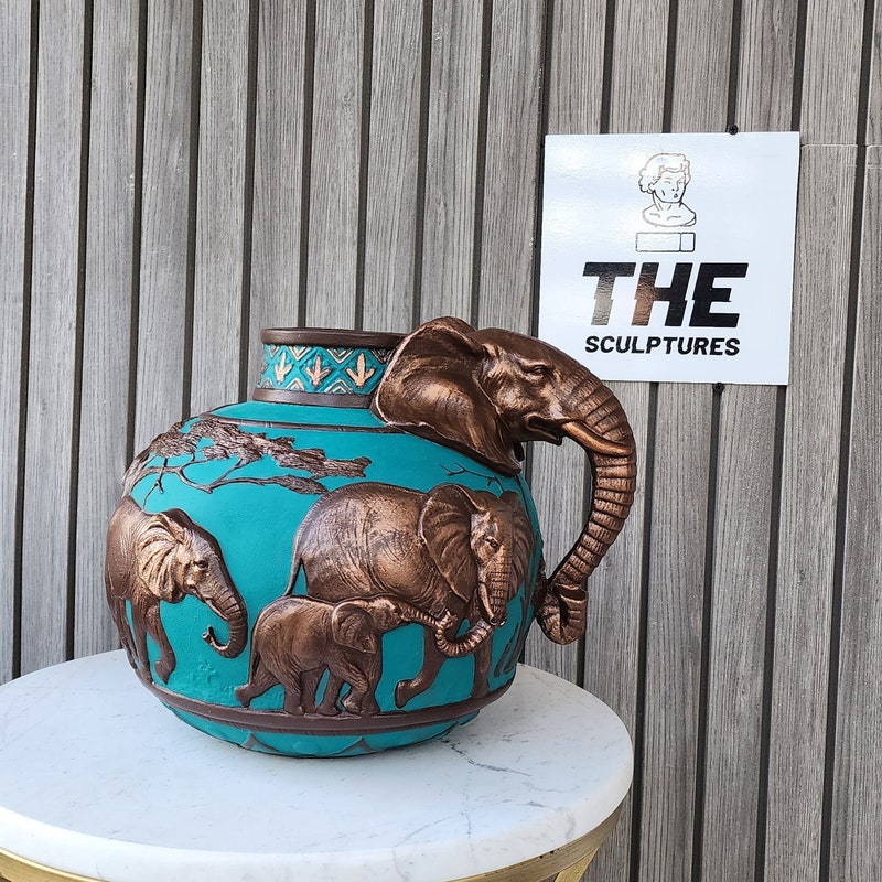 Elephant Vase - Etsy