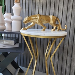 Cubic Tiger Trinket, Cubic Tiger Statue, Cubic Tiger Sculpture, Big ...