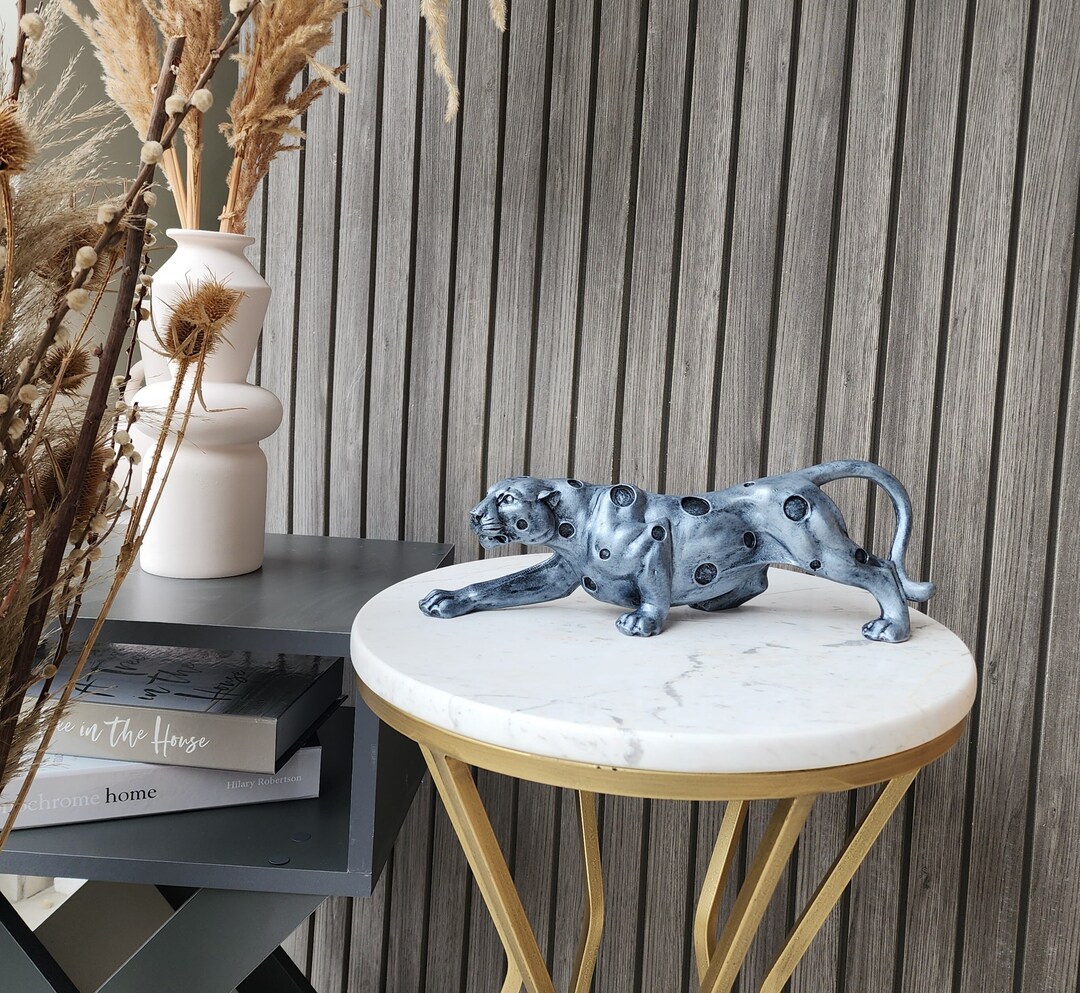 Leopard Attack Statue, Big Leopard Sculpture,leopard Sculpture Artworks ...