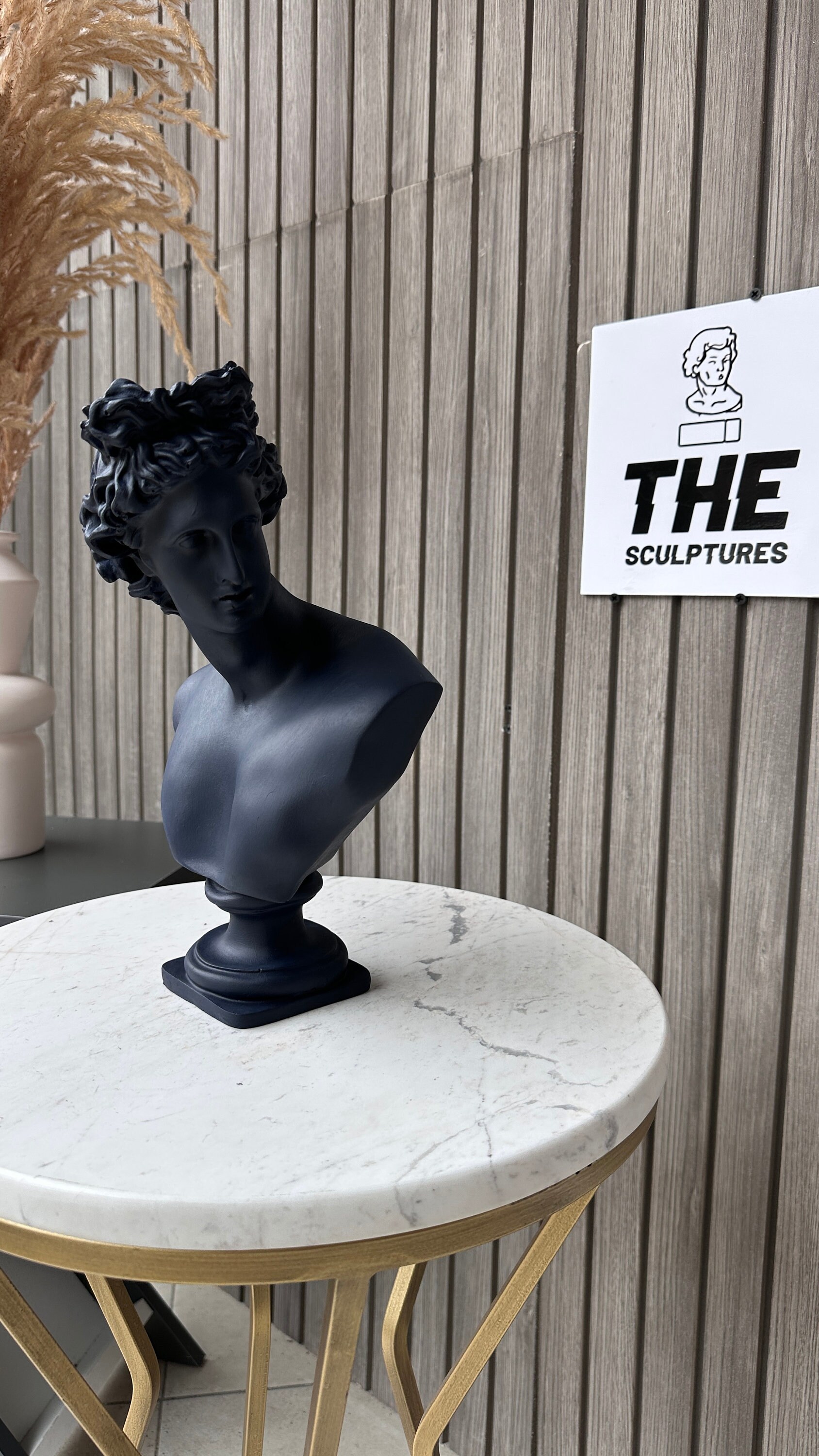 Apollo Bust Sculpture, Greek Roman Mythology God, Large Apollo ...