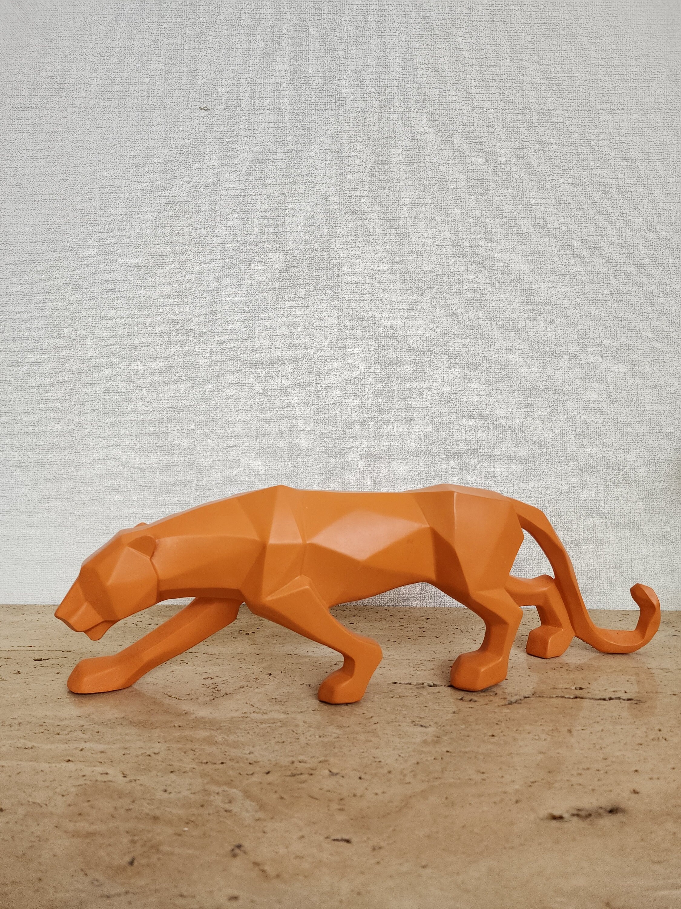 Cubic Tiger Trinket, Cubic Tiger Statue, Cubic Tiger Sculpture, Big ...