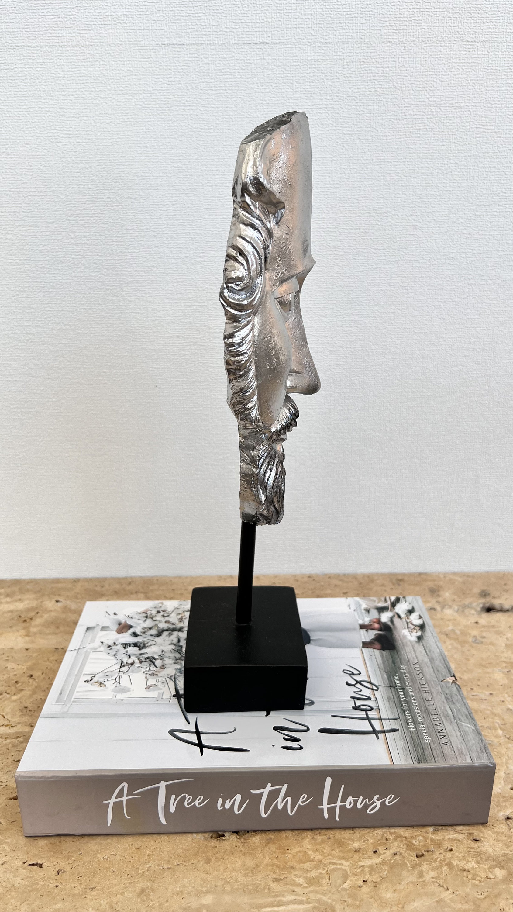 Half Face Zeus Figurine, Head of Zeus, Zeus Statue, God of Thunder ...