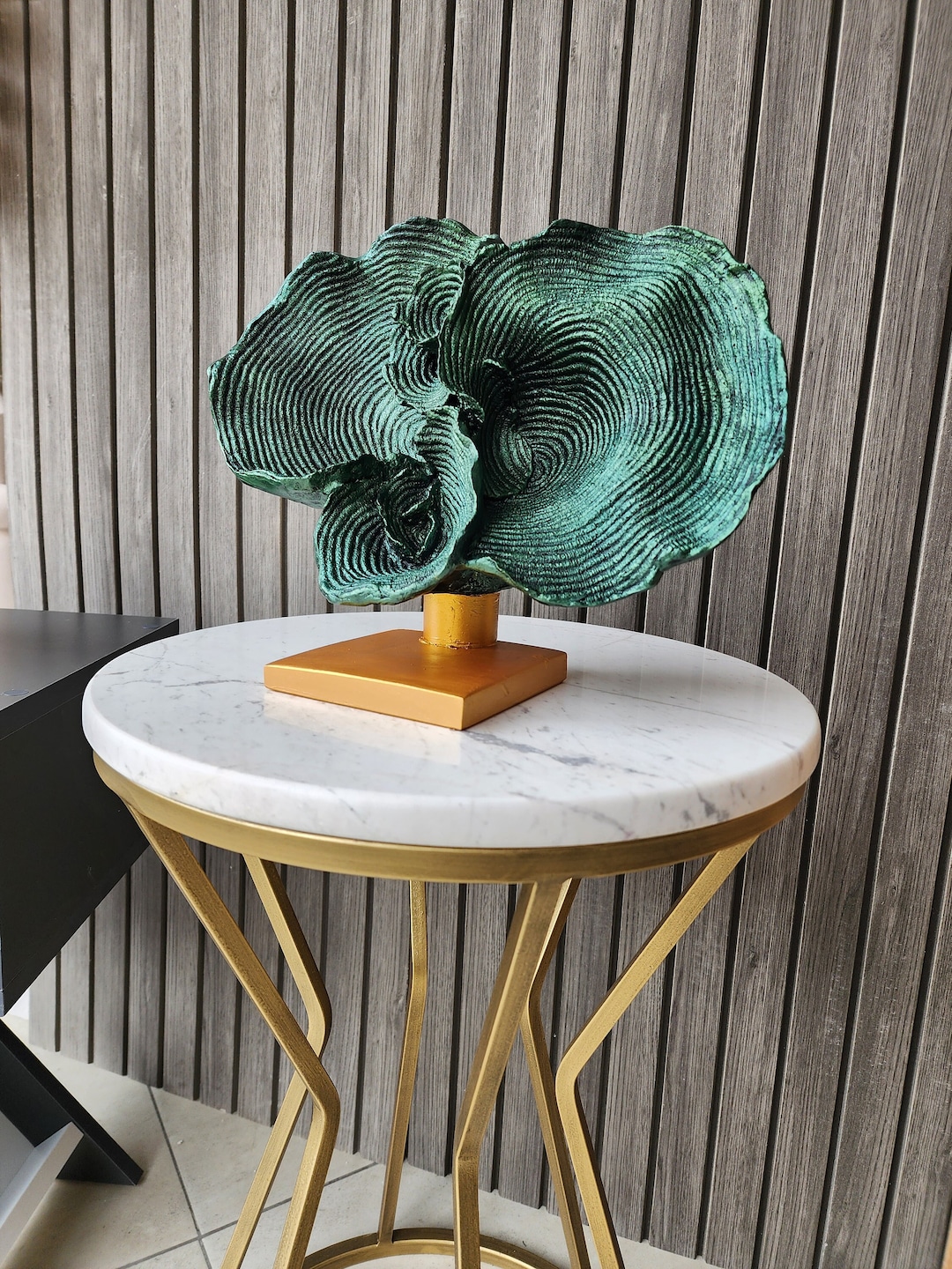 Large Coral Statue, Sculpture Art, Coral Decorative Object, Coral ...