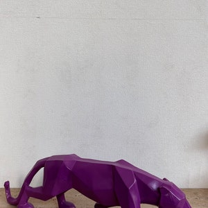 Cubic Tiger Trinket, Cubic Tiger Statue, Cubic Tiger Sculpture, Big ...