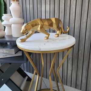 Cubic Tiger Trinket, Cubic Tiger Statue, Cubic Tiger Sculpture, Big ...