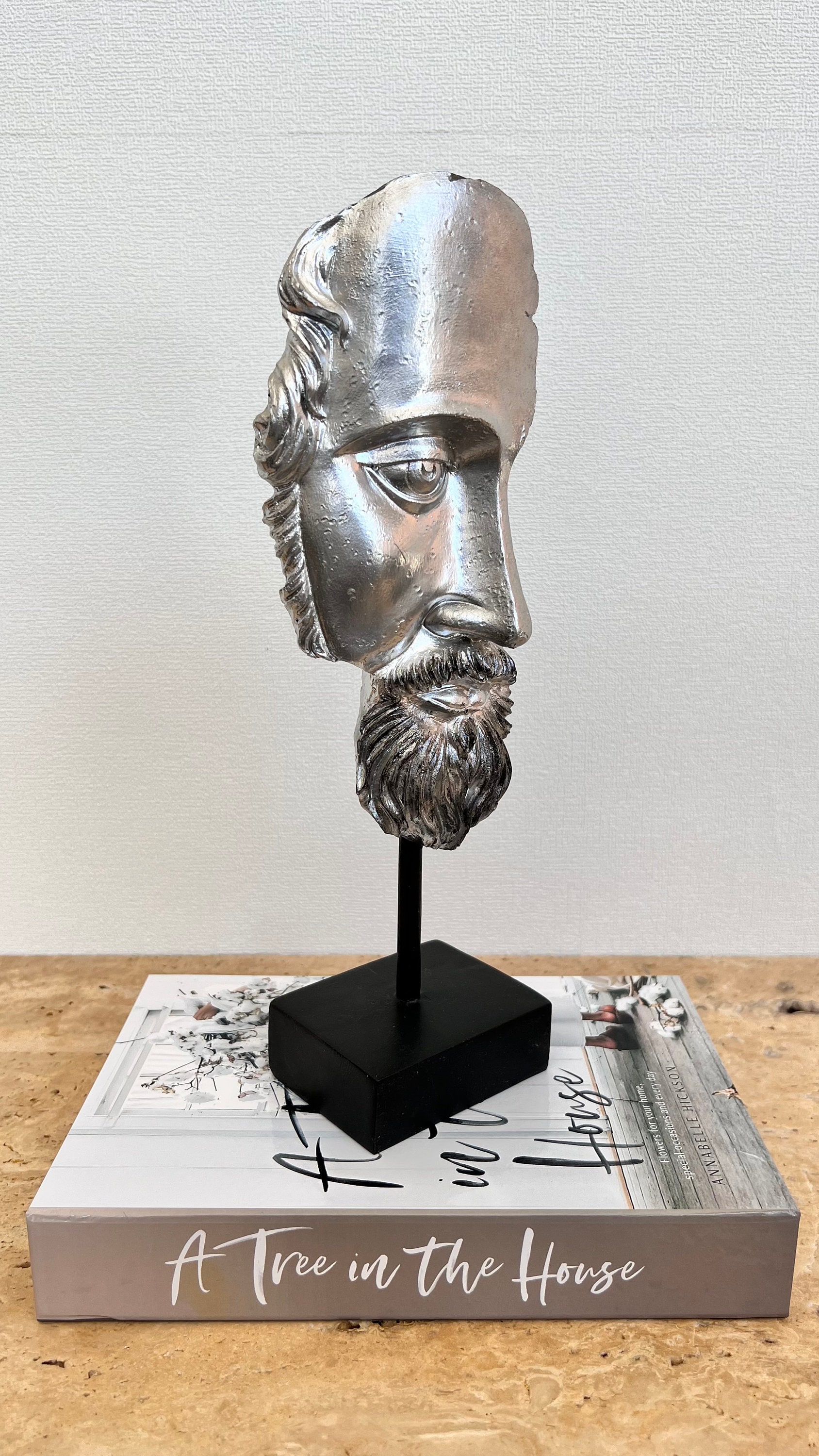 Half Face Zeus Figurine, Head of Zeus, Zeus Statue, God of Thunder ...