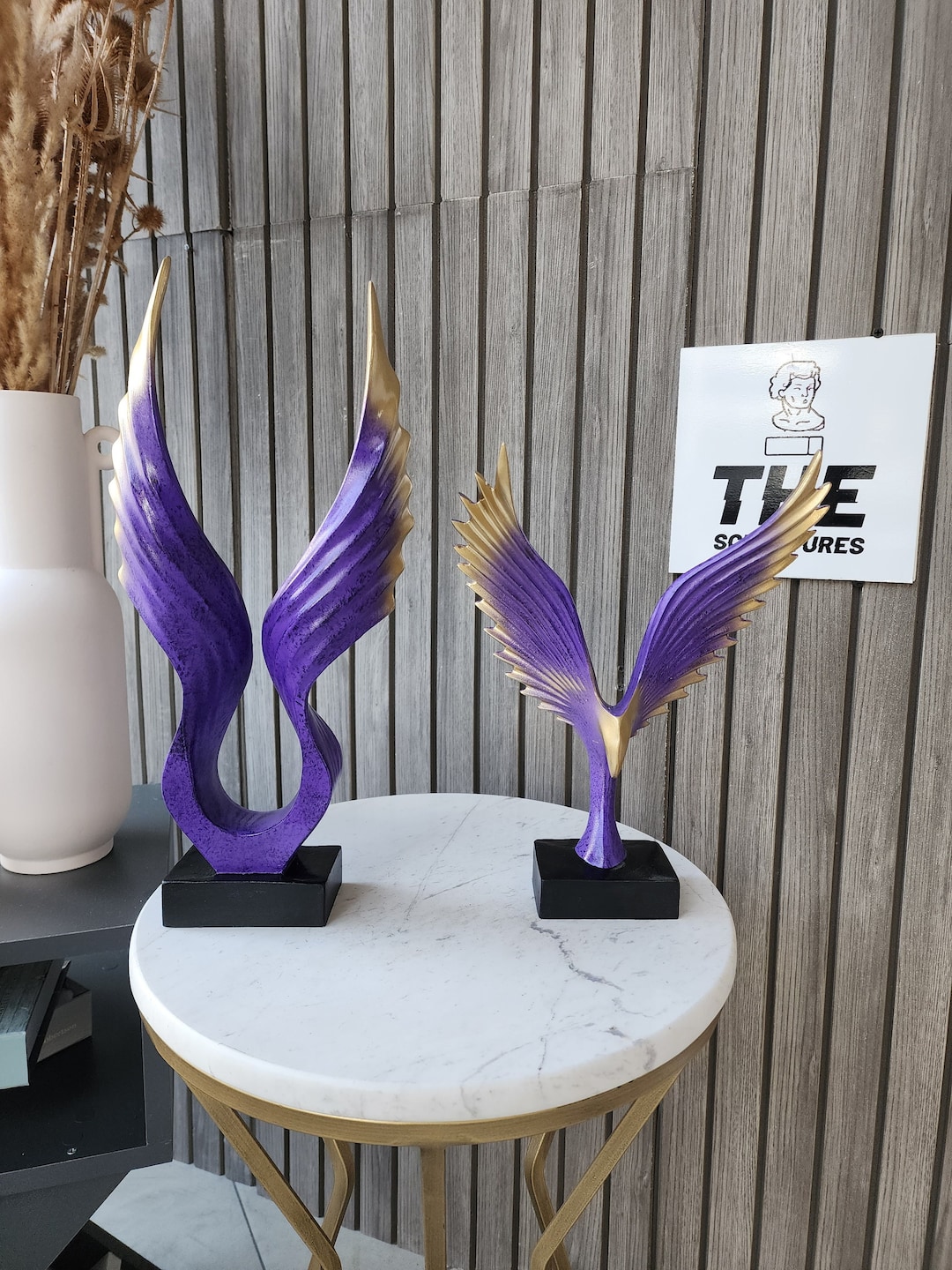 Almighty Phoenix Legendary Bird Sculpture Statue, Angel Bird Statue ...