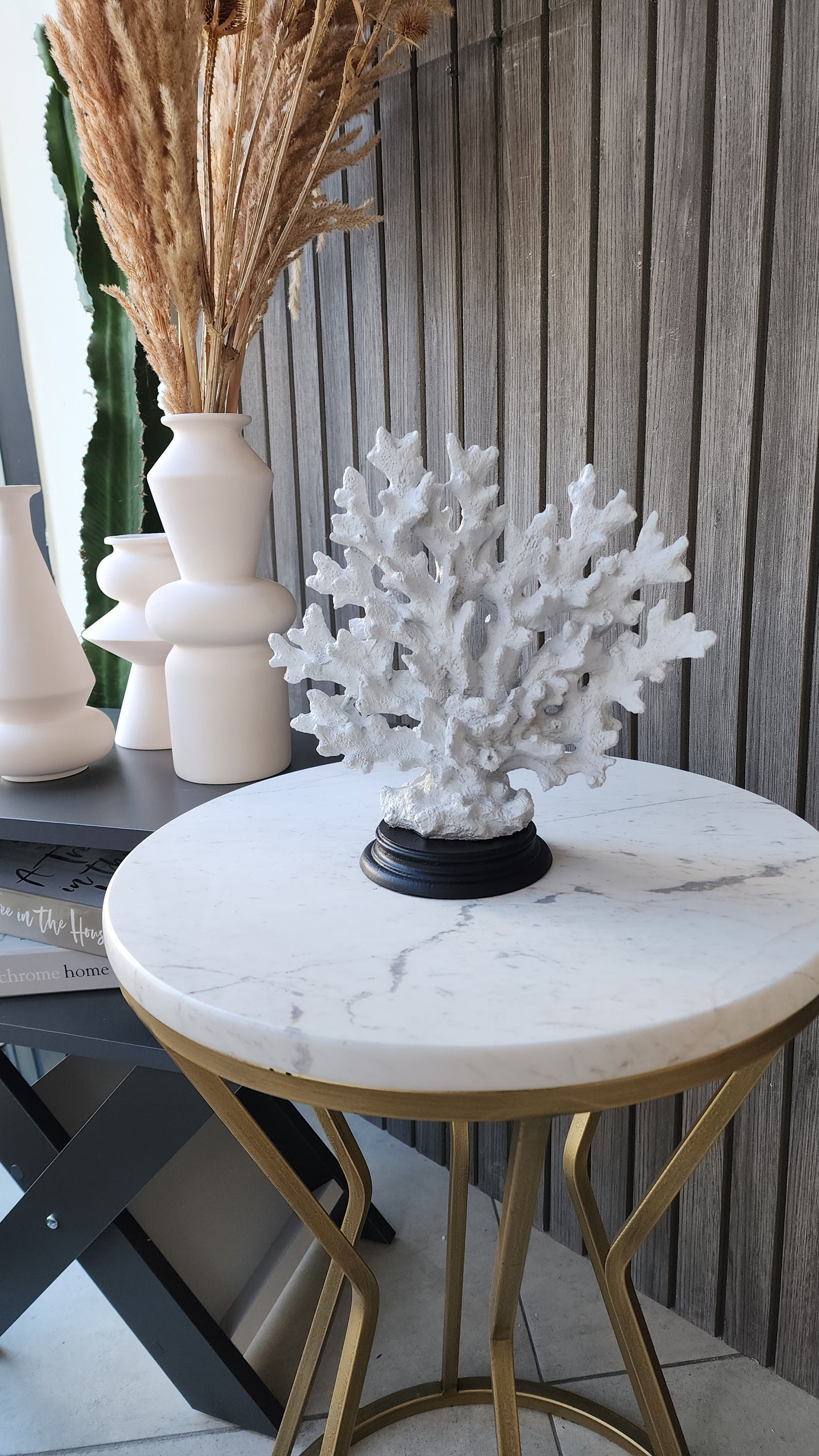 Decorative Coral Moss, Aqua Blue Coral Reef Decor, Home Gifts for Her ...