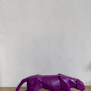 Cubic Tiger Trinket, Cubic Tiger Statue, Cubic Tiger Sculpture, Big ...