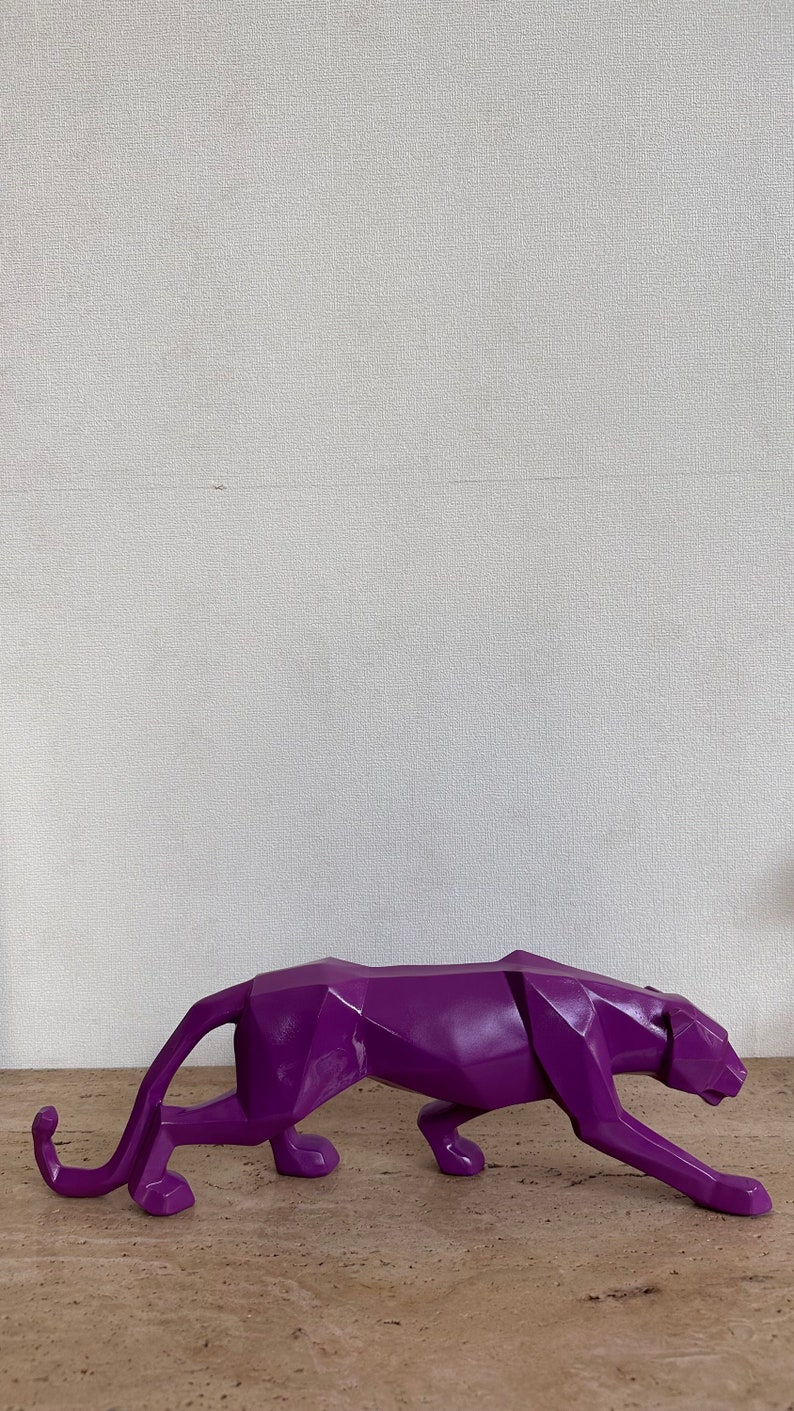 Cubic Tiger Trinket, Cubic Tiger Statue, Cubic Tiger Sculpture, Big ...