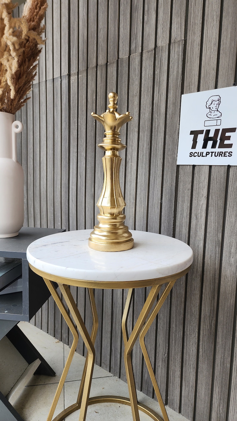 Luxury Chess Set Statue, 3 Pieces Chess Set, Chess Figurine, Chess Set ...