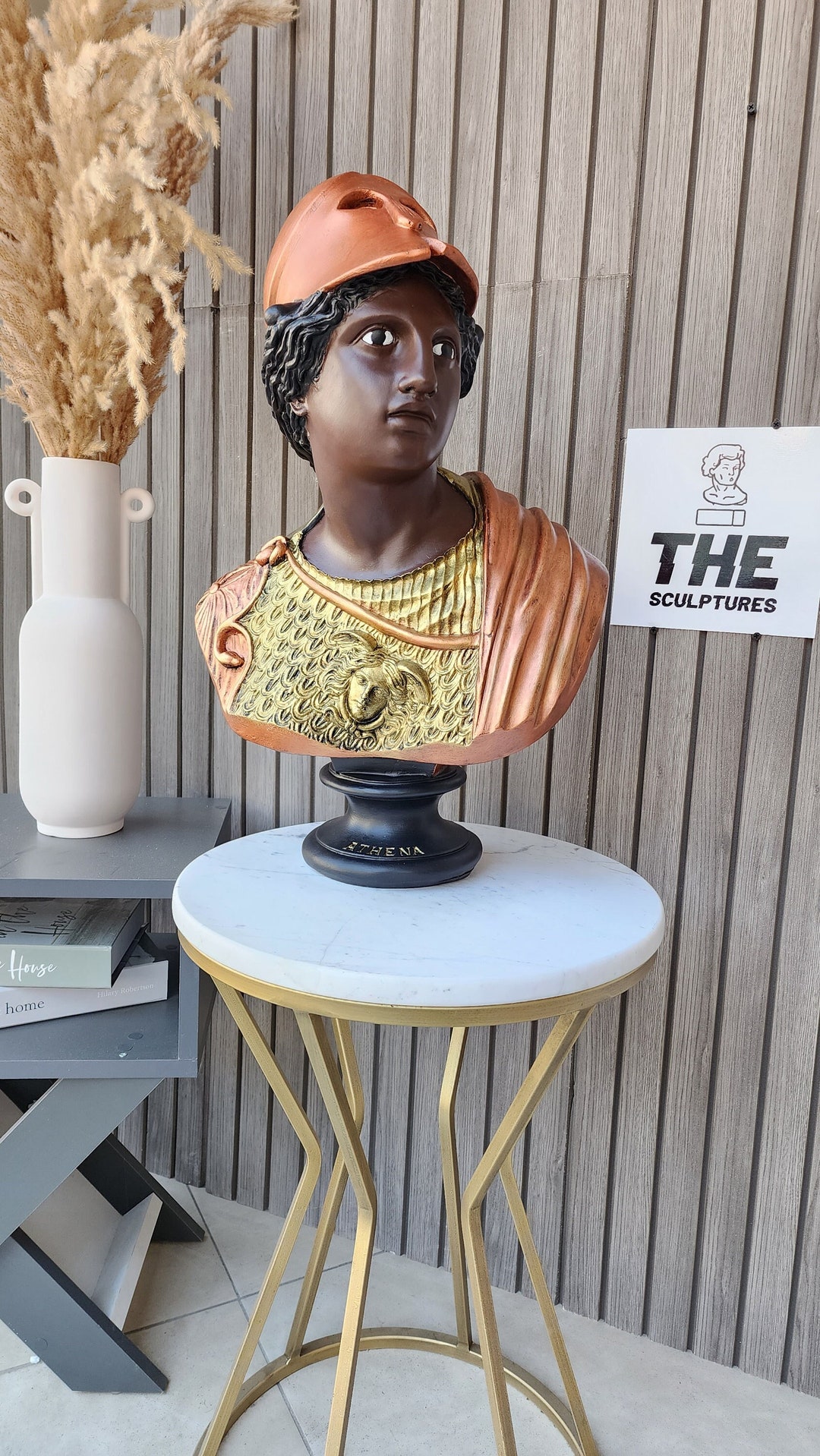 Large Athena Sculpture,athena Bust Statue,athena Sculpture,greek Bust ...