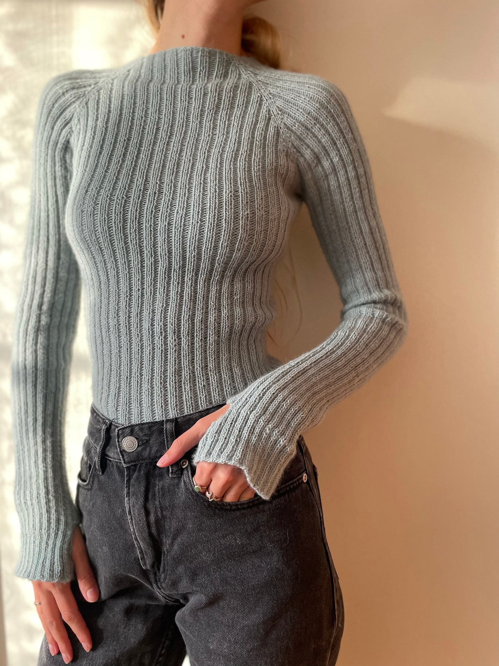 KNITTING PATTERN: Hug Me Tight Sweater - Etsy