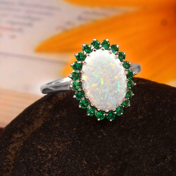 Princess diana opal ring store