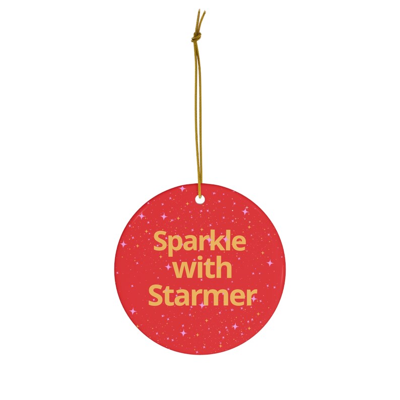 Sparkle With Starmer Christmas Decorations - Etsy