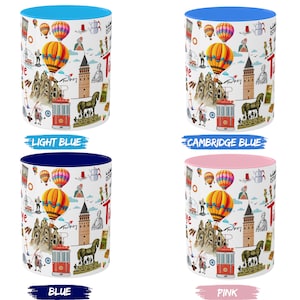Countries Mug, Turkiye Mug,turkey Mug, İstanbul, Colorful, Coffie,gift ...