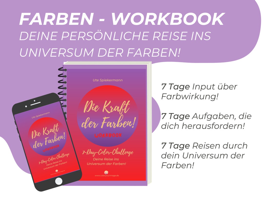 7 Day Color & Self-awareness Challenge in German Language! Your Very ...