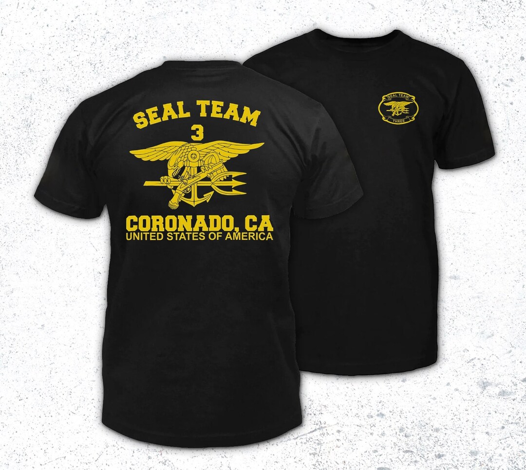 New Navy SEAL Team Three DEVGRU Coronado US Special Military - Etsy