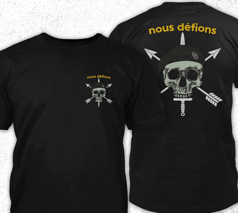 Nous Defions 5TH Special Forces Group SFGA T-shirt Father - Etsy
