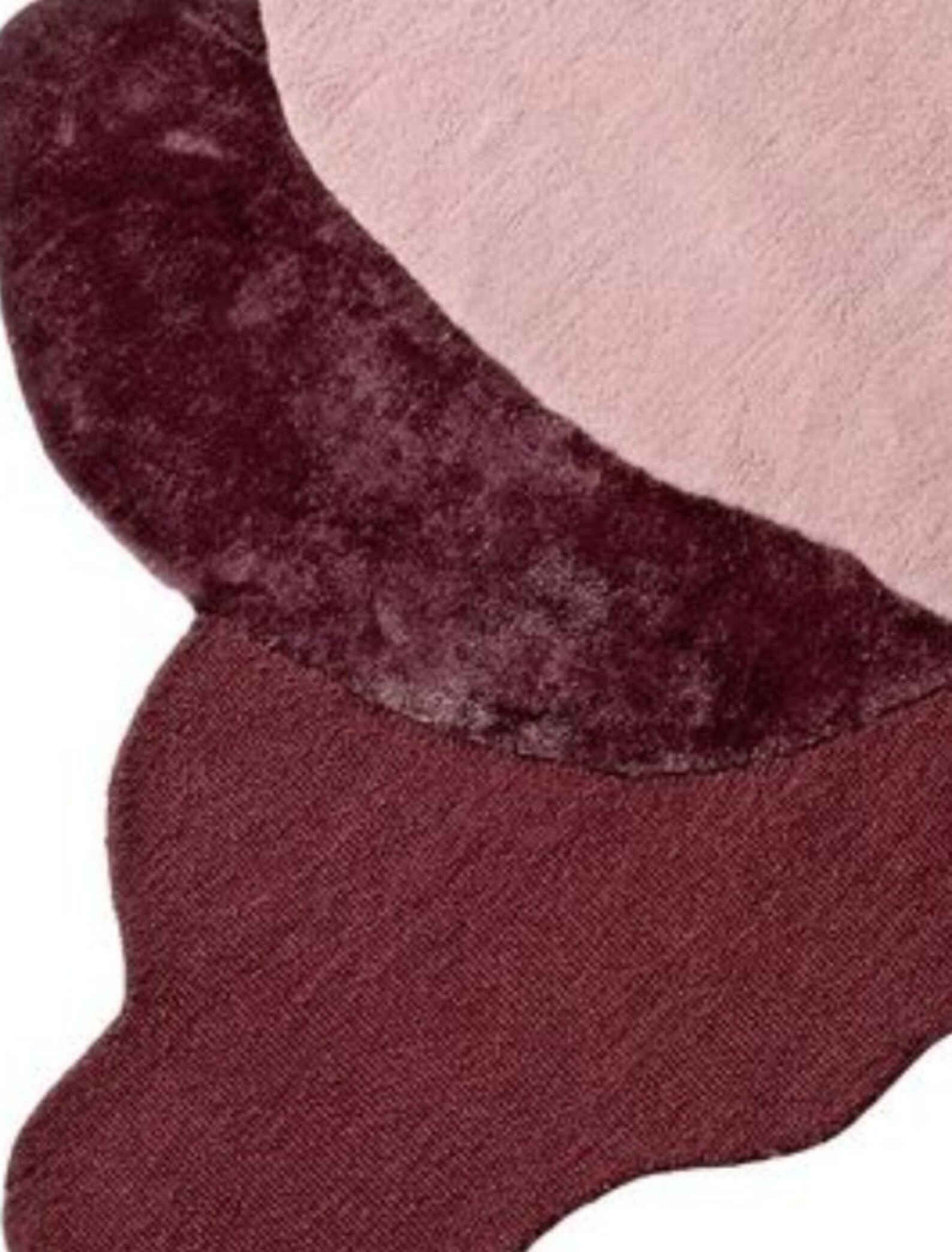 Modern Abstract Flower Shape Area Rug for Living Room , Bedroom ...