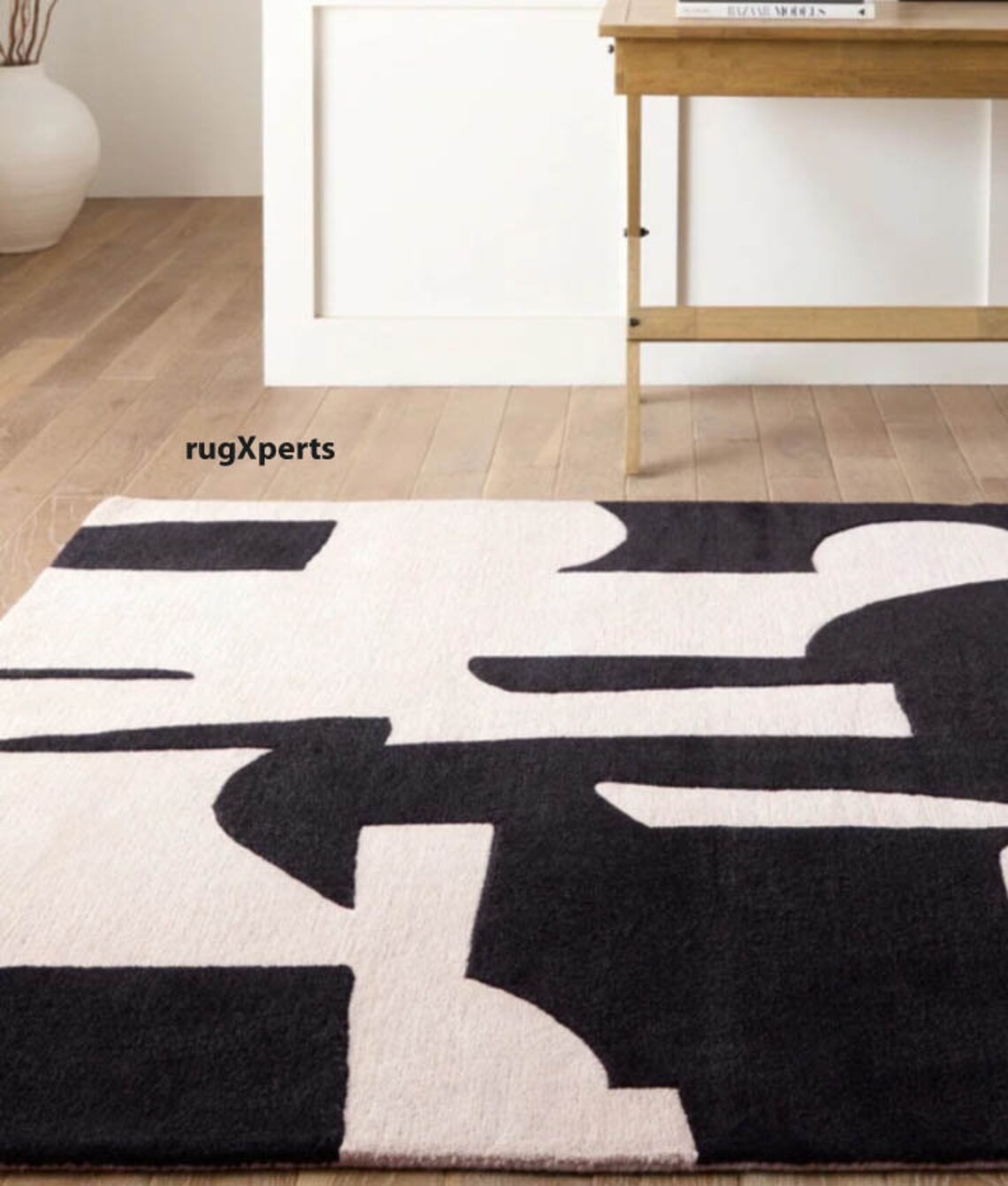 Modern Abstract Area Rug for Living Room Contemporary - Etsy